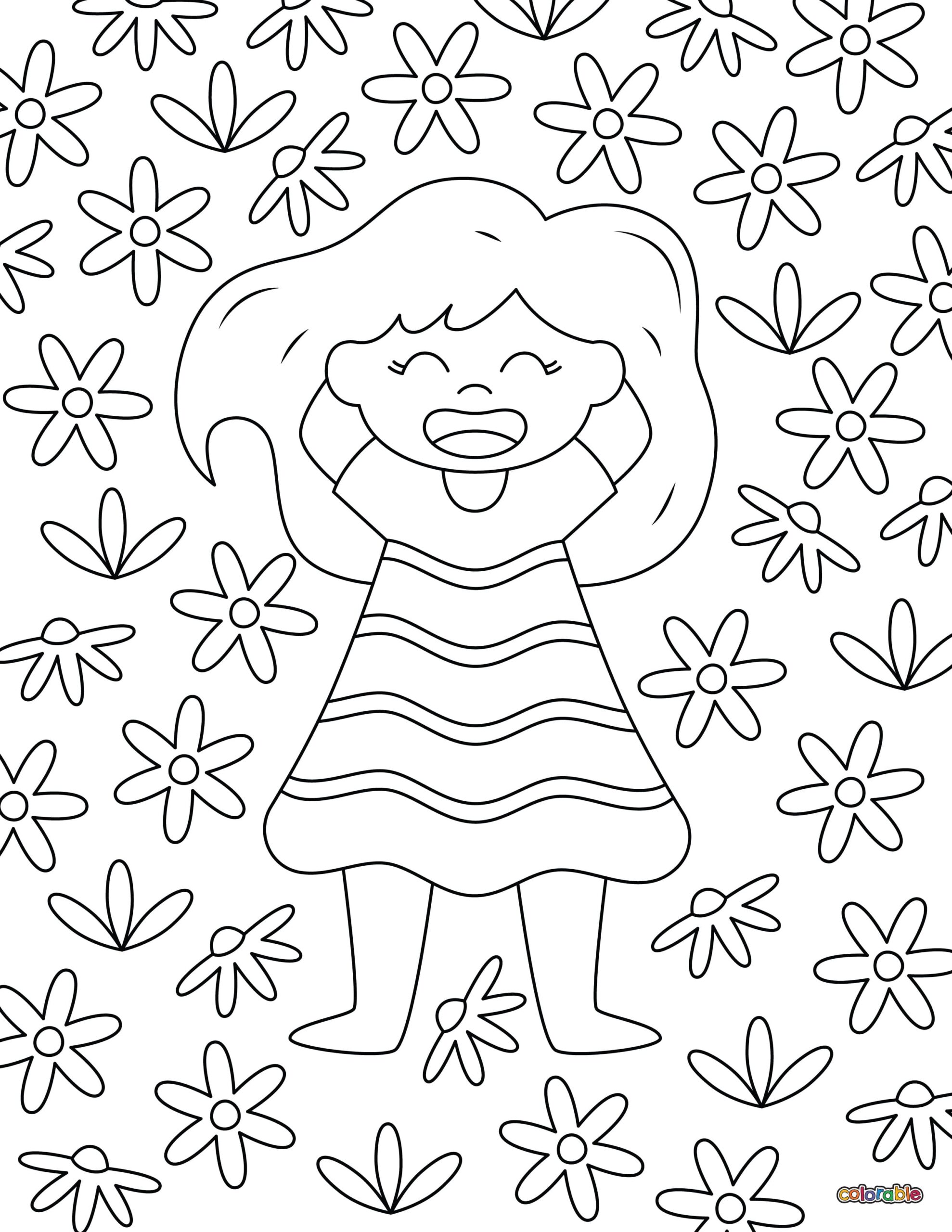 Daisy Coloring Pages - 30 Free Pages | Colorable