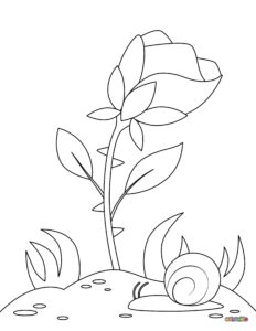Rose Coloring Pages - 30 Free Pages | Colorable