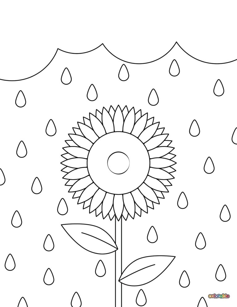 Sunflower Coloring Pages - 35 Free Pages | Colorable