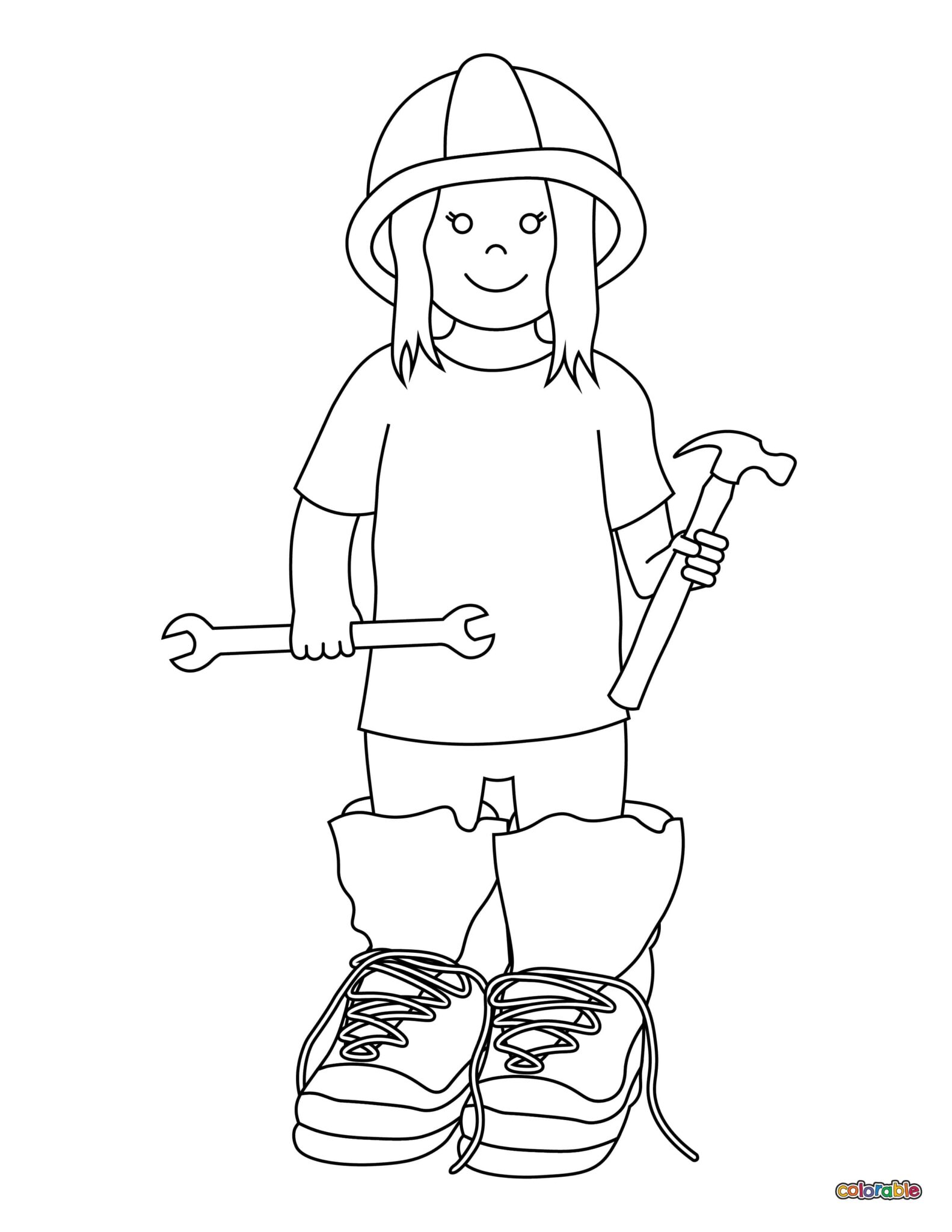 Labor Day Coloring Pages - 30 Free Pages | Colorable