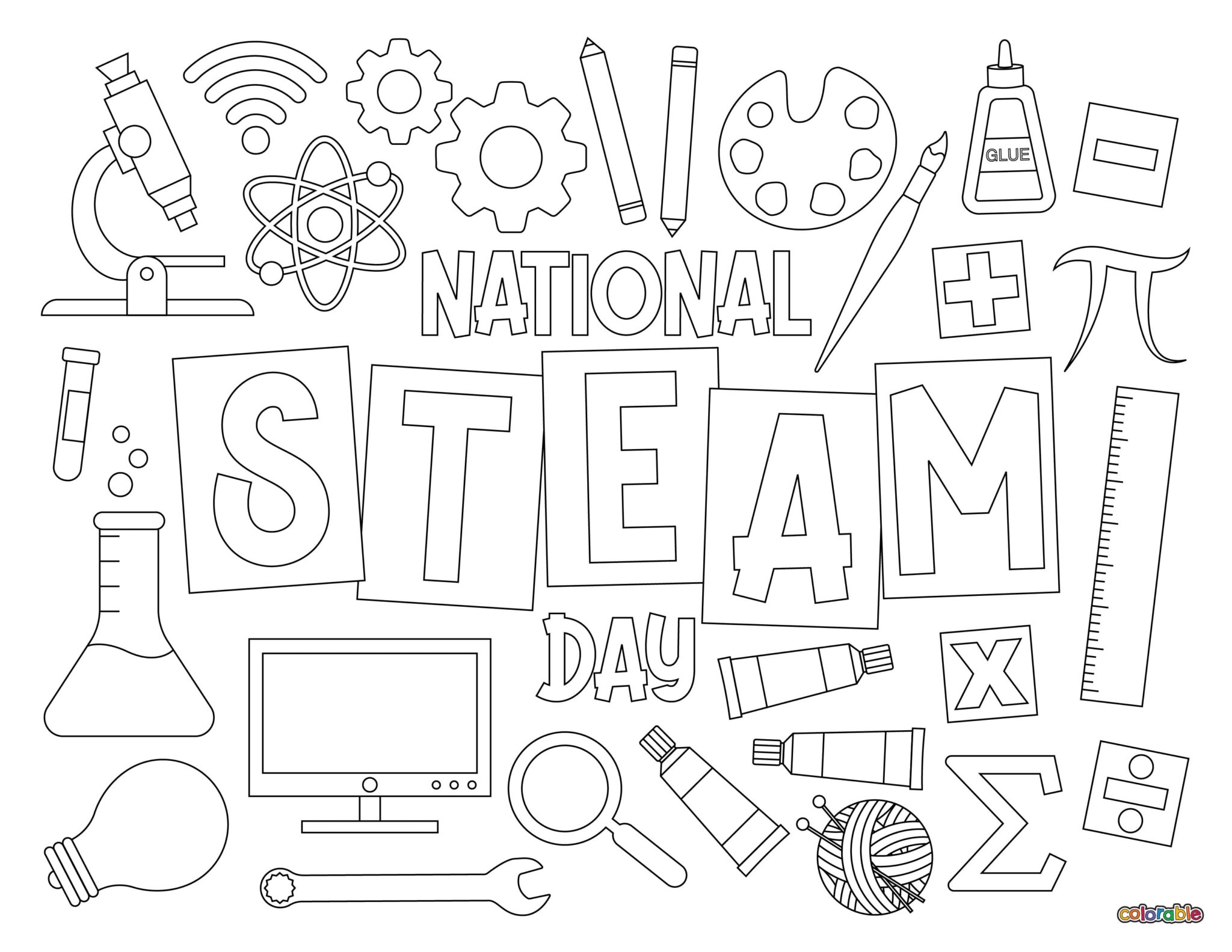 November Coloring Pages - 40 FREE Pages | Colorable